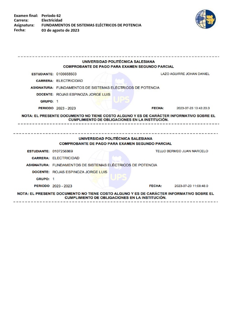 ExamenFinal Tello Juan Lazo Johan | PDF | Análisis matemático | Matemáticas