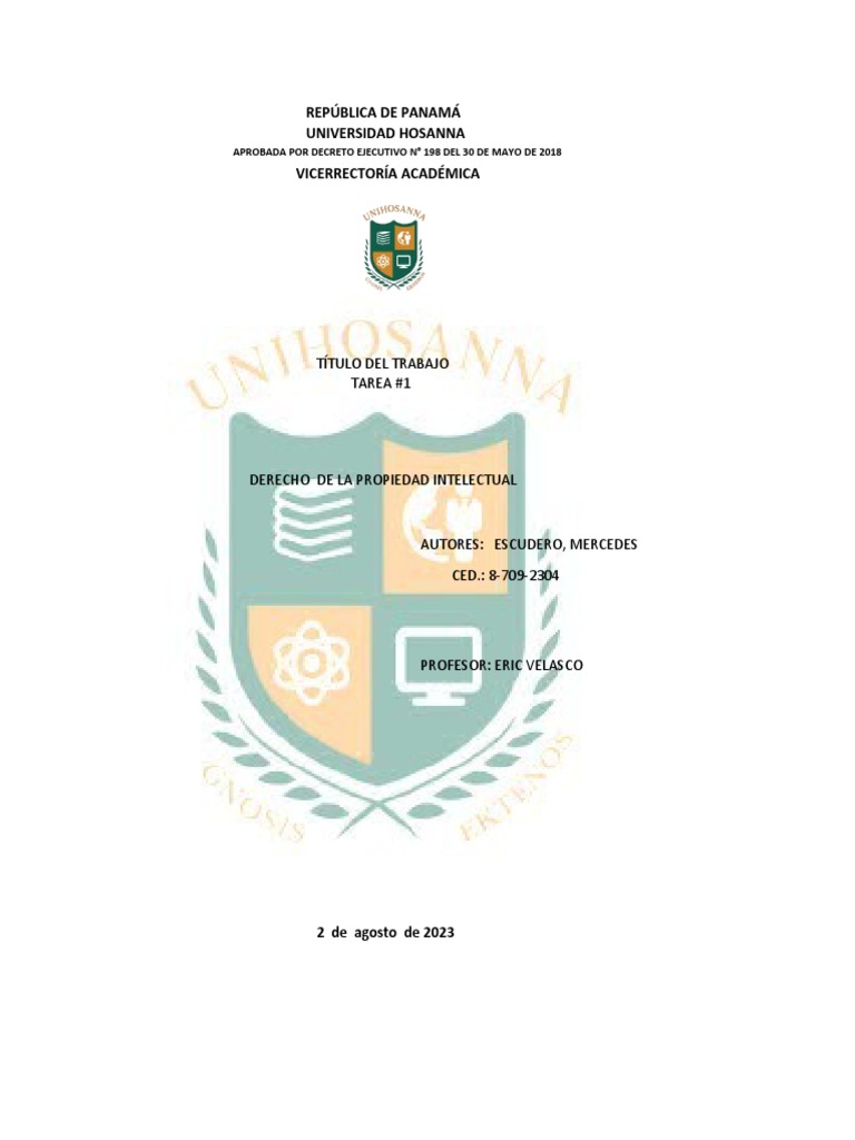 Tarea No. 1 | PDF Tarea No. 1 | PDF