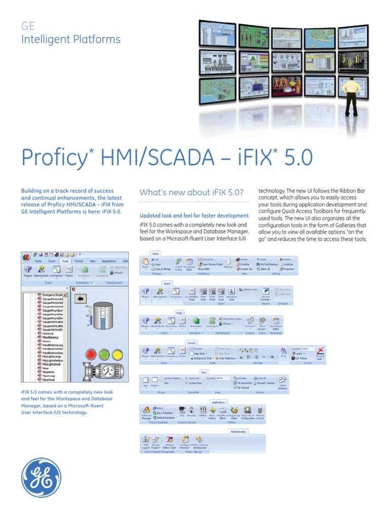 Proficy Ifix 5.0 Ds Gfa1120a | PDF | Microsoft Windows | User Interface