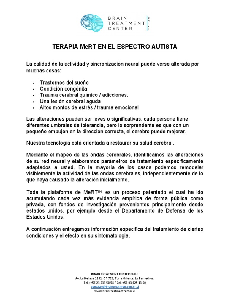 TERAPIA MeRT EN TEA | PDF