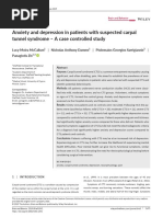 Boston Carpal Tunnel Questionnaire BCTSQ | PDF | Carpal Tunnel Syndrome ...