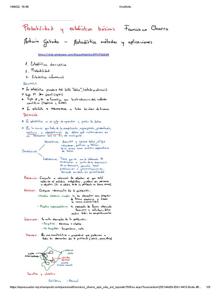 PROB - EST GR6SW Materia Entera | PDF