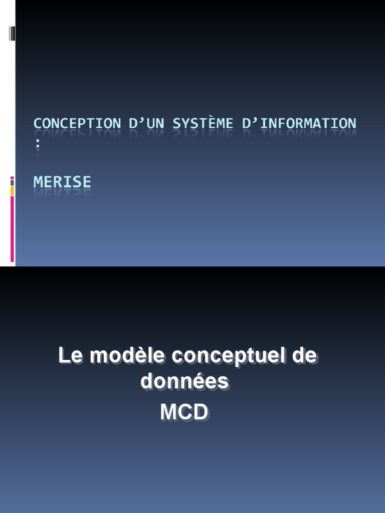 2 Merise | PDF