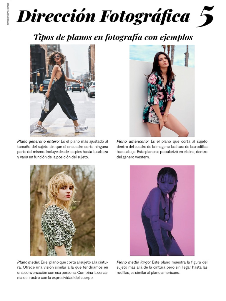 Planos de Cámara | PDF | Imagen | Visión