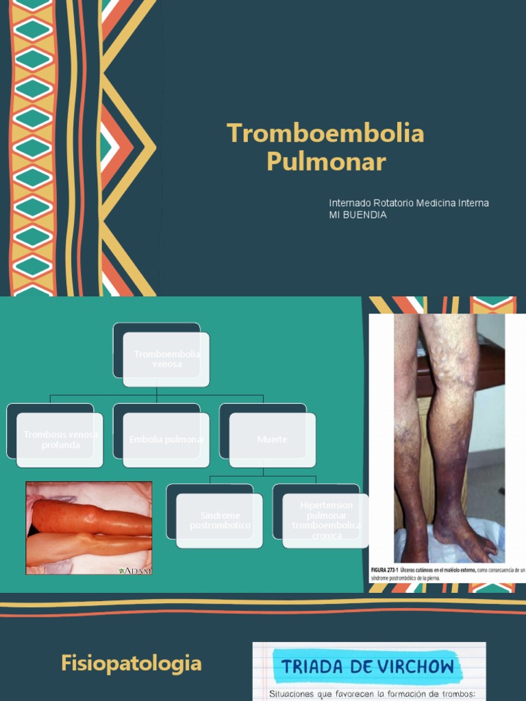 Tep 1 | PDF | Trombo | Medicina CLINICA