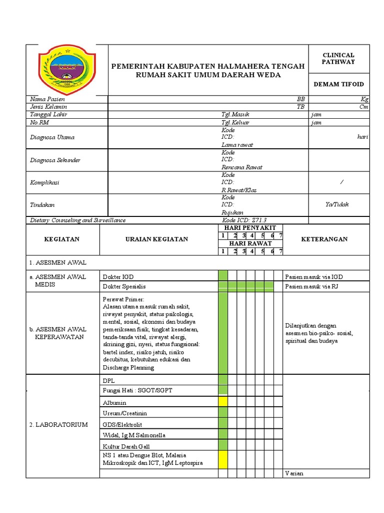 CP Demam Tifoid | PDF
