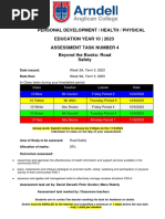 DZV Lesson 01 - Handout - Capstone Rubric | PDF | Road Traffic Safety ...