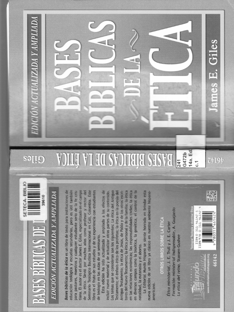 Bases Biblicas de La Etica | PDF