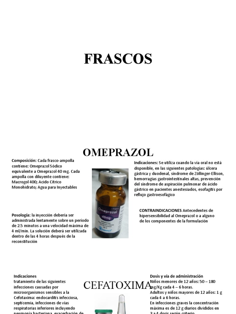 FRASCOS | PDF