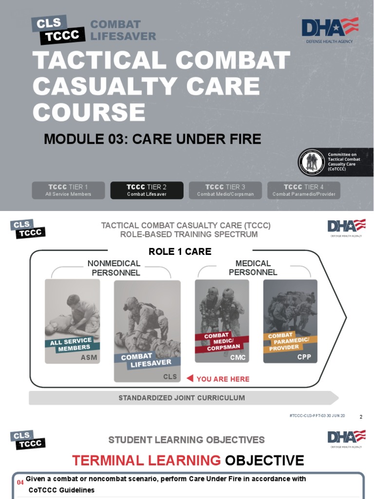 Module 3 - Care Under Fire | PDF