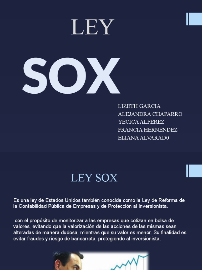 Ley Sox | PDF
