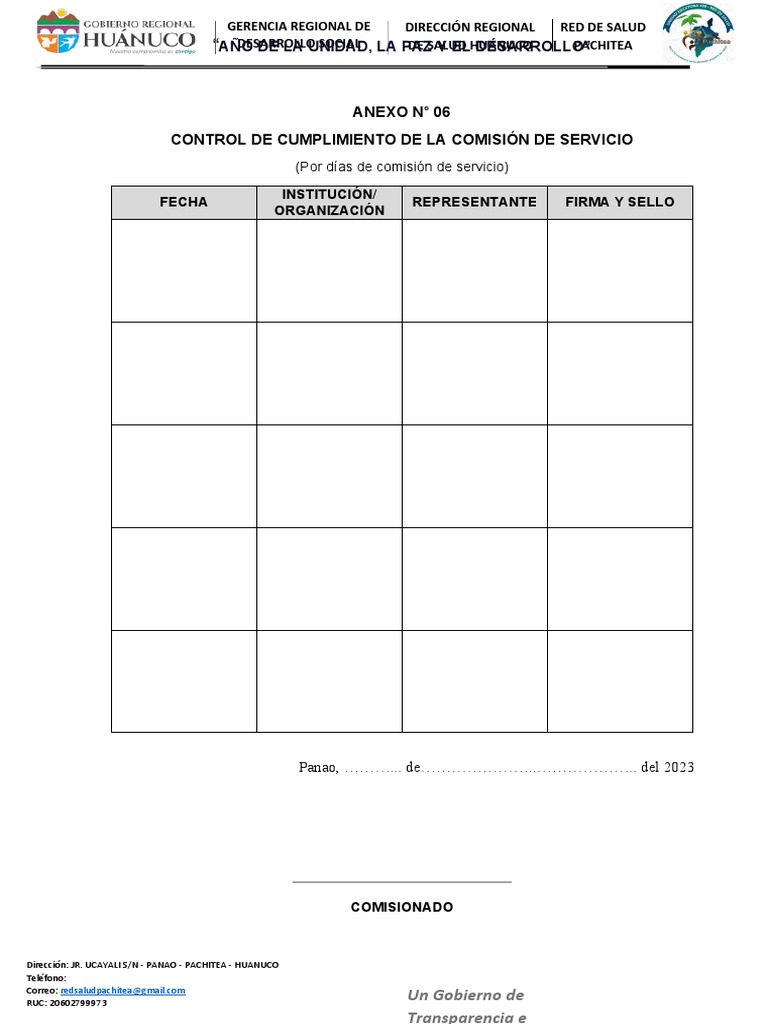 Anexo #06 | PDF