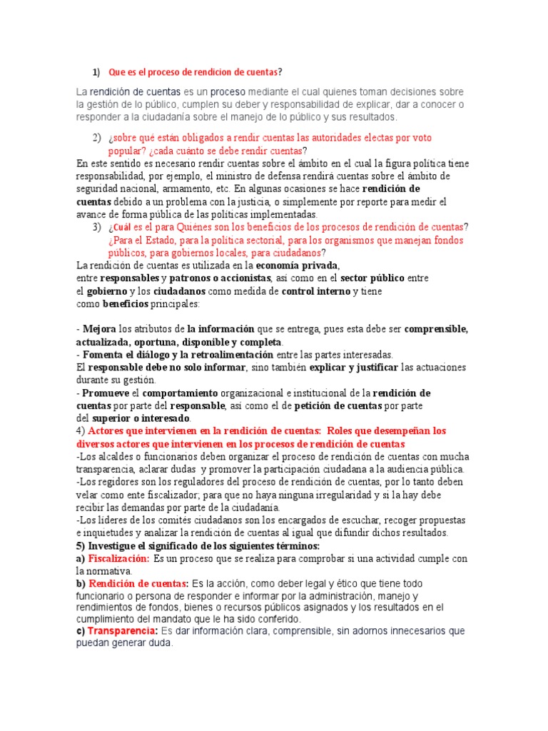 Tarea Ciudadania MÑN | PDF | Responsabilidad | Gobierno