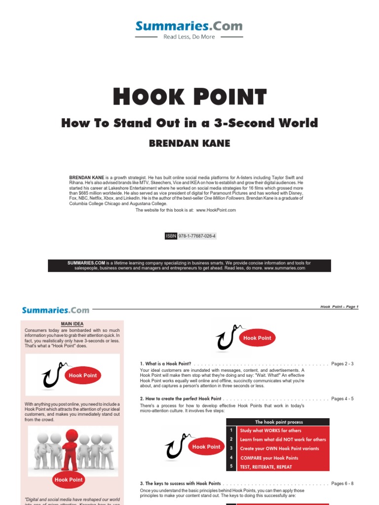 Hook Point | PDF | Social Media | Popular Culture & Media Studies
