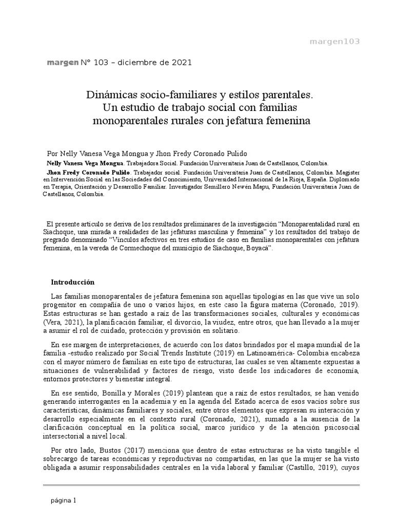 Dinamicas Familiares y Estilos Parentales | Descargar gratis PDF | Familia | Comportamiento