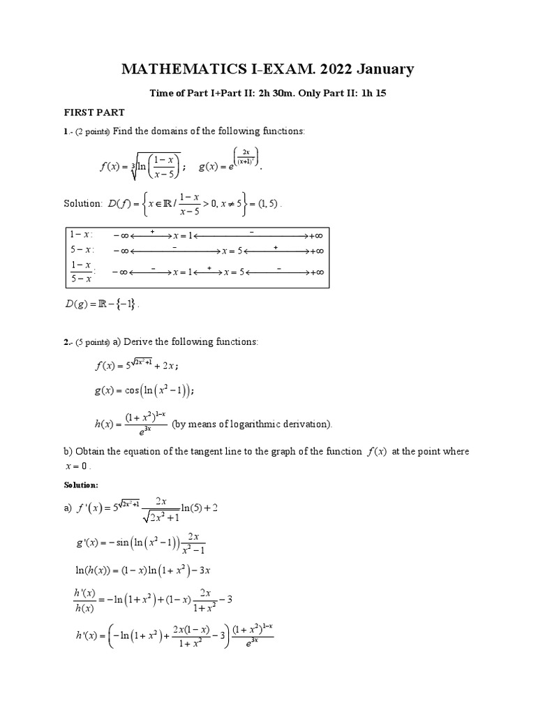 January 2022 Exam | PDF | Linear Algebra | Mathematical Objects