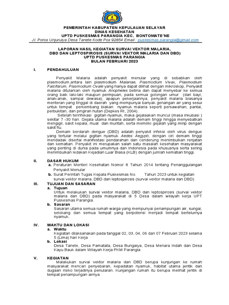 3.LPJ LAPORAN Hasil Penemuan Dan Penatalaksanaa Penderita DBD Dan ...