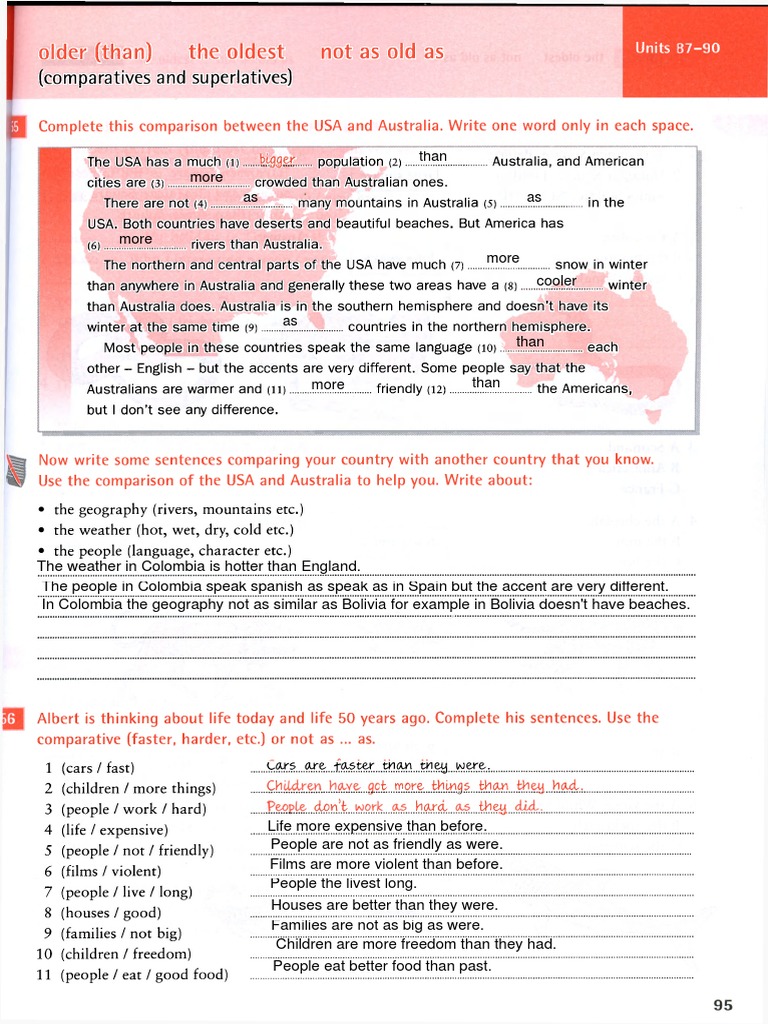 Brightspace Murphy.A2.Comparative - Superlative | PDF | Foreign Language Studies
