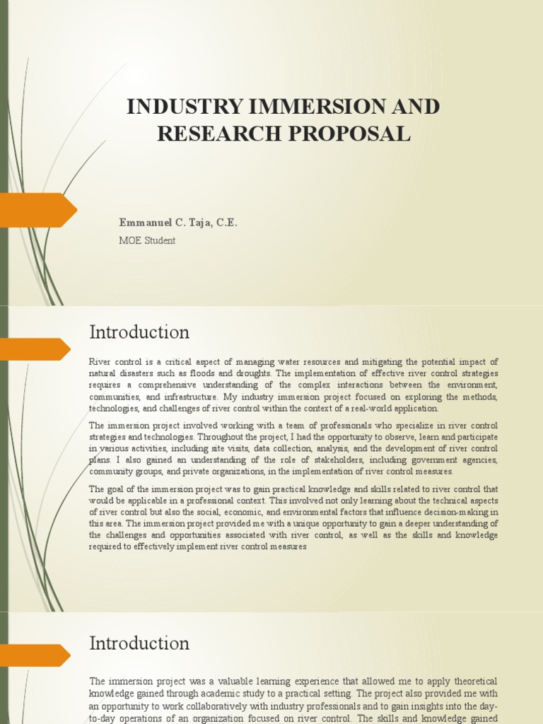 Engr. Emmanuel Taja Immersion Paper | PDF | Deep Foundation | Personal ...
