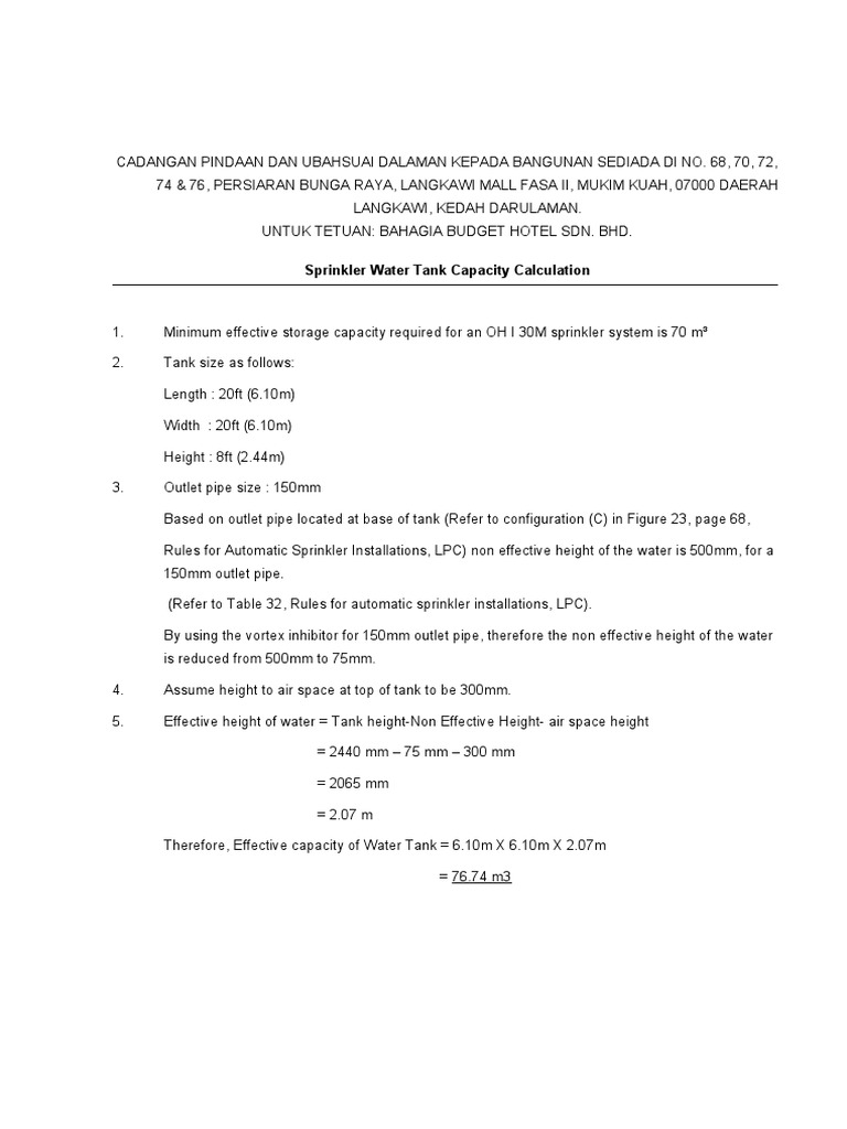 SPKR Water Tank Cal. (With Vortex Inhibitor-V 1.1) - OK | PDF