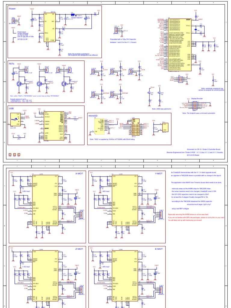 Ender3 Schematic | PDF | Electrical Engineering | Electronics