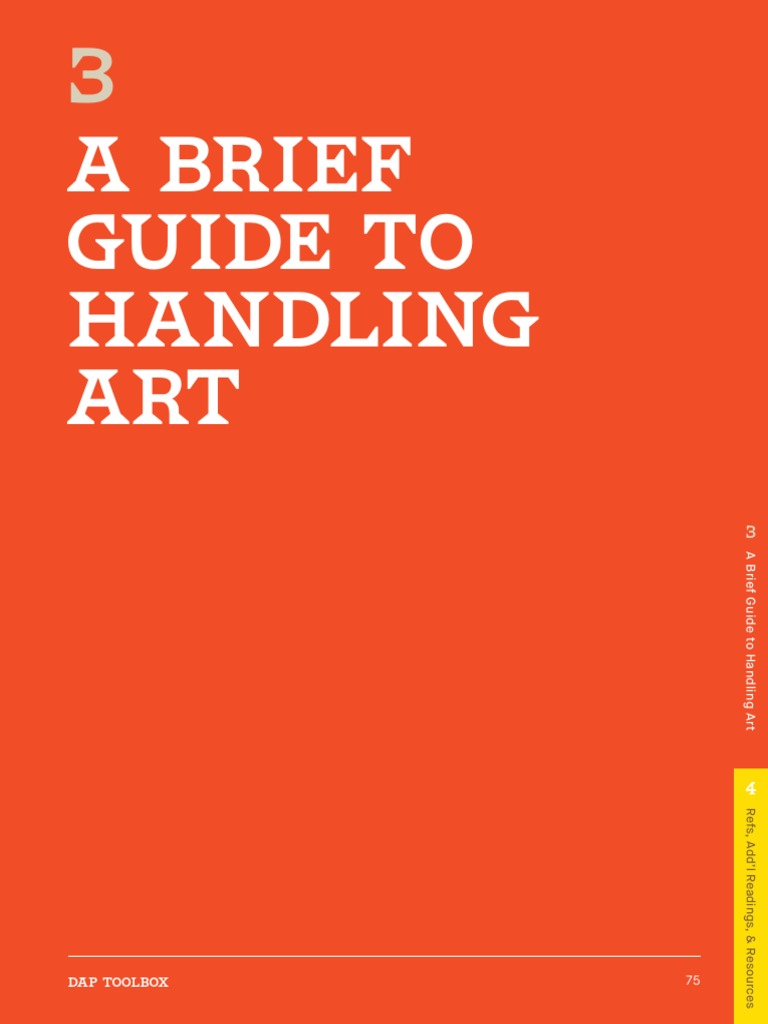 Art Handling Guide | PDF