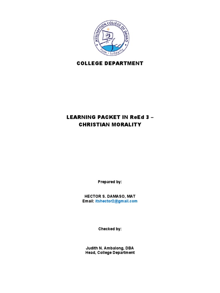 Human Beings - Created in The Image of God | PDF | Dignity | Happiness