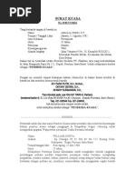 Contoh Surat Gugatan Wanprestasi | PDF