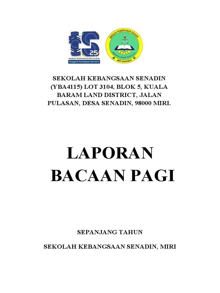Laporan Program Bacaan Pagi Pdf