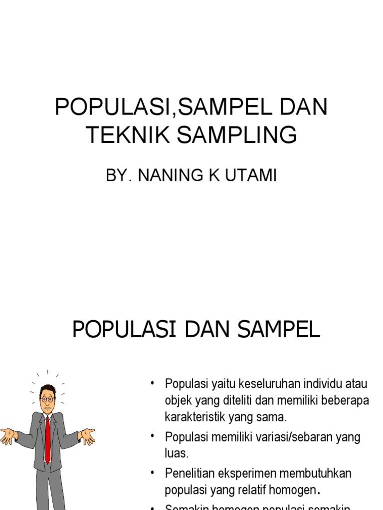 Populasi, Sampel Dan Sampling | PDF