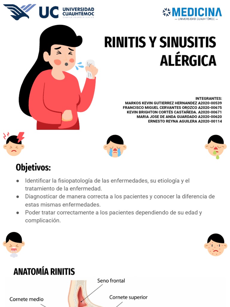 Rinitis Alergica y Sinusitis | PDF