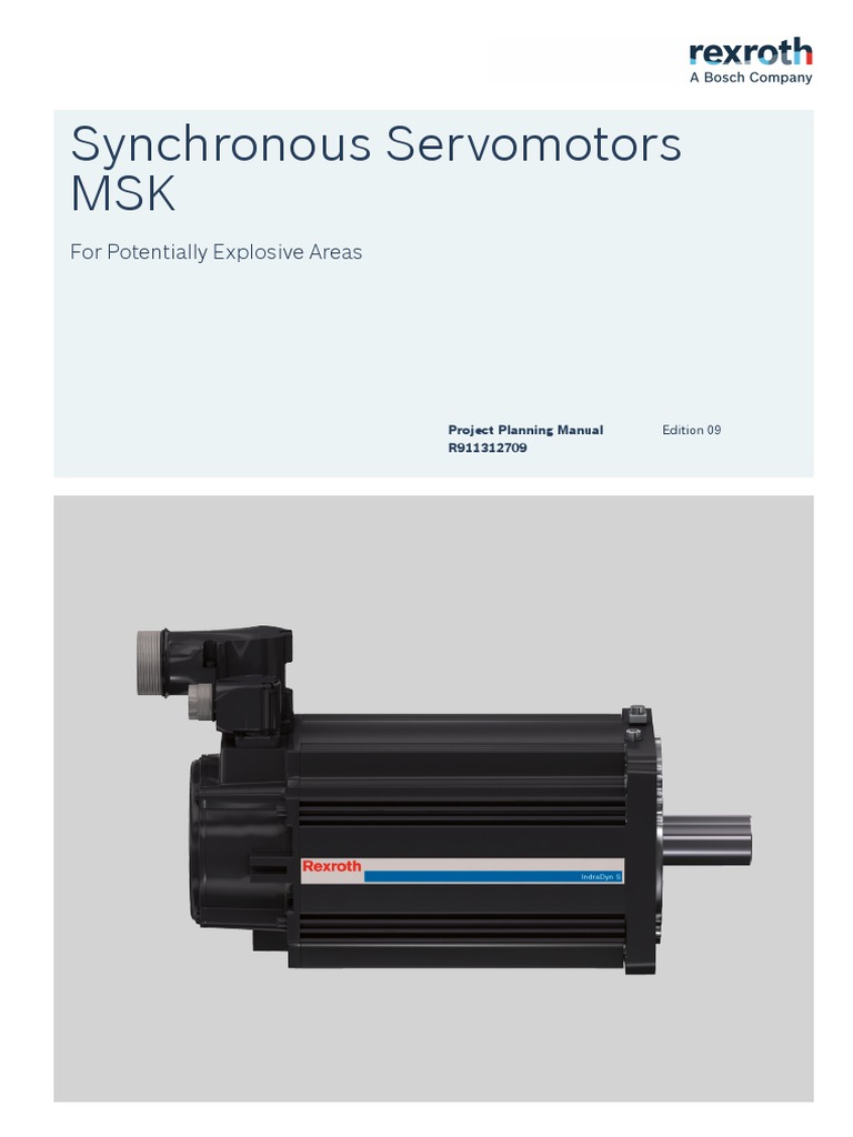 Servo Motor Rexroth | PDF