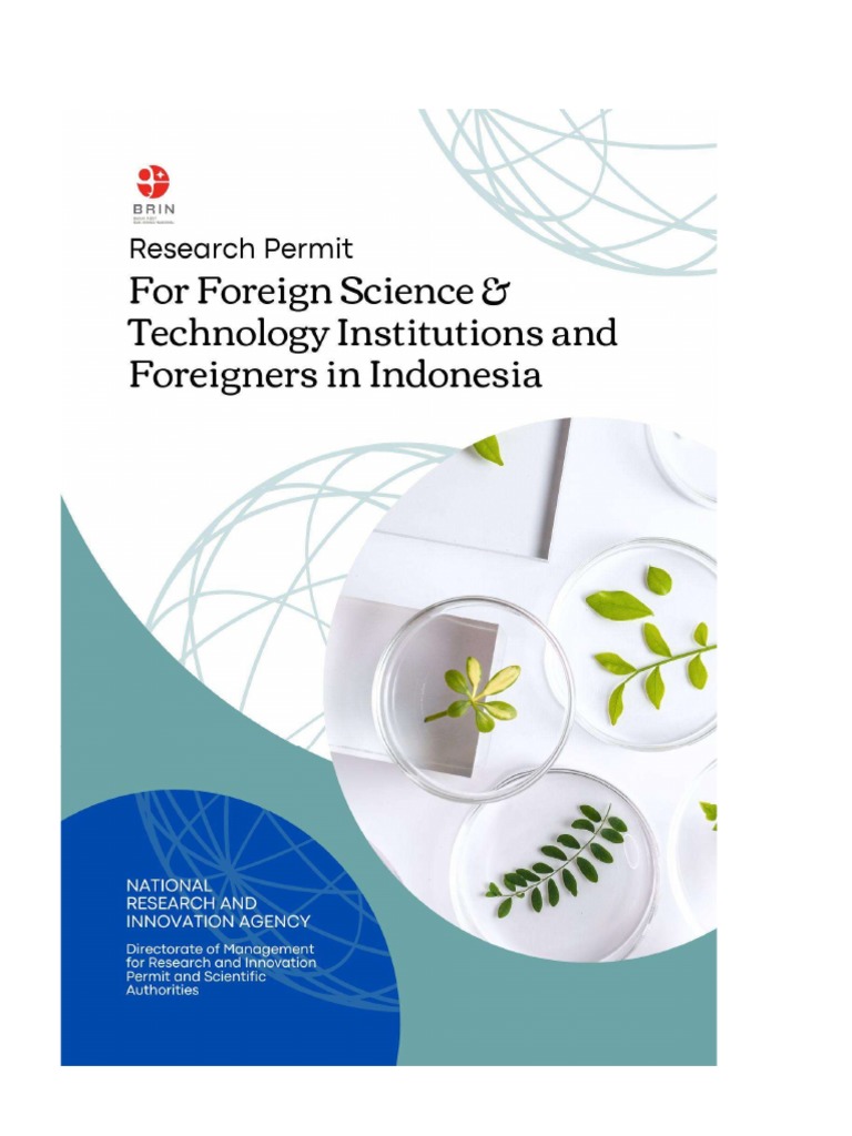 Foreign Research Permit Guidelines BRIN | PDF | Travel Visa | Science