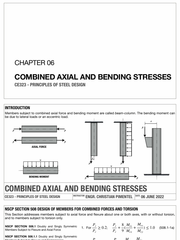 Chapter 6 STEEL | PDF | Bending | Mechanical Engineering
