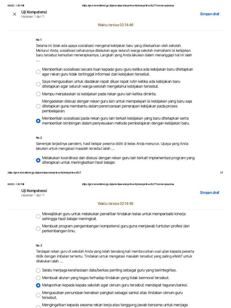 Ukom Jafung | PDF | Karier & Perkembangan