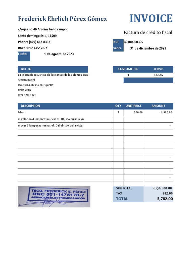 Quisqueya B0100000305 | PDF