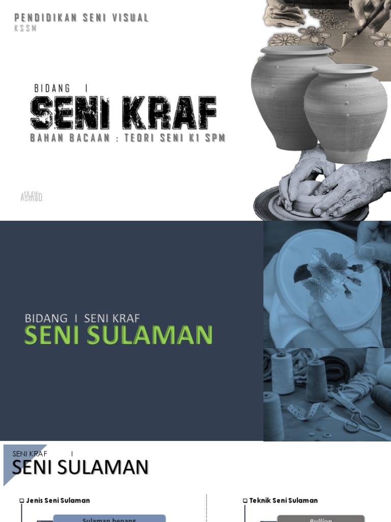 6. BIDANG SENI KRAF | PDF