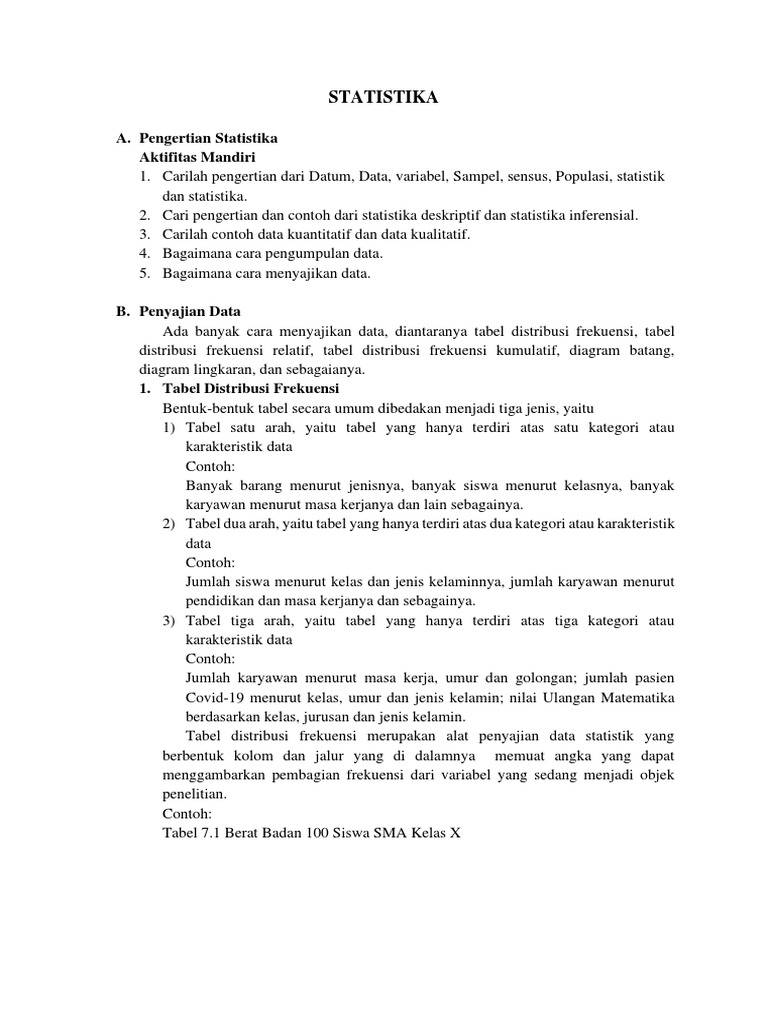 Statistika 3 | PDF