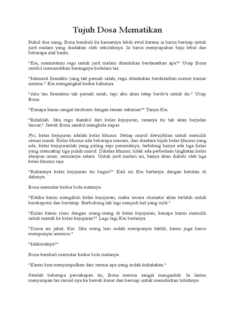 Cerpen Indo | PDF