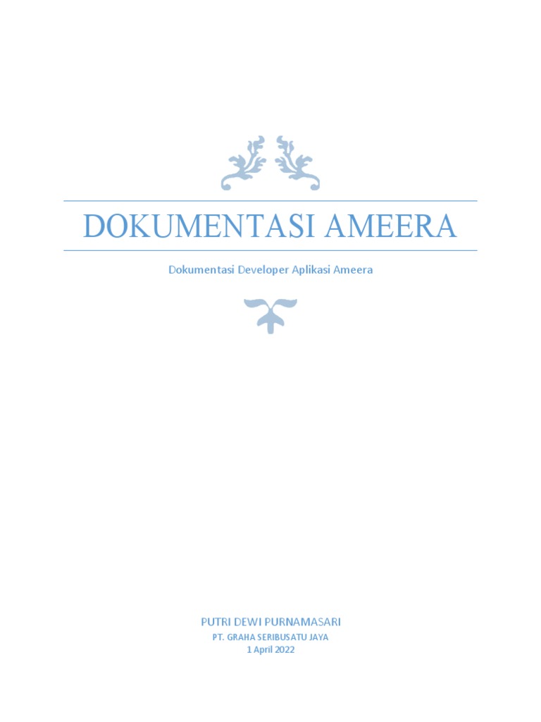 Dokumentasi Ameera | PDF