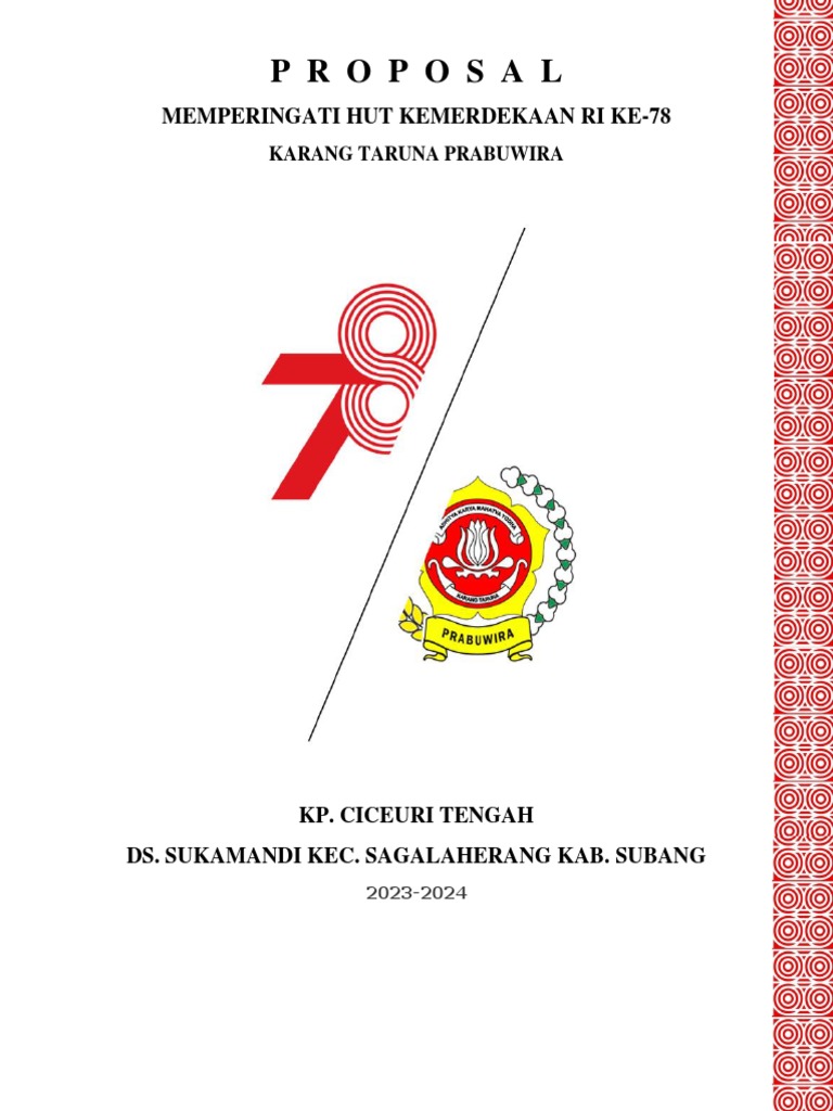 Proposal Agustus 2023 | PDF