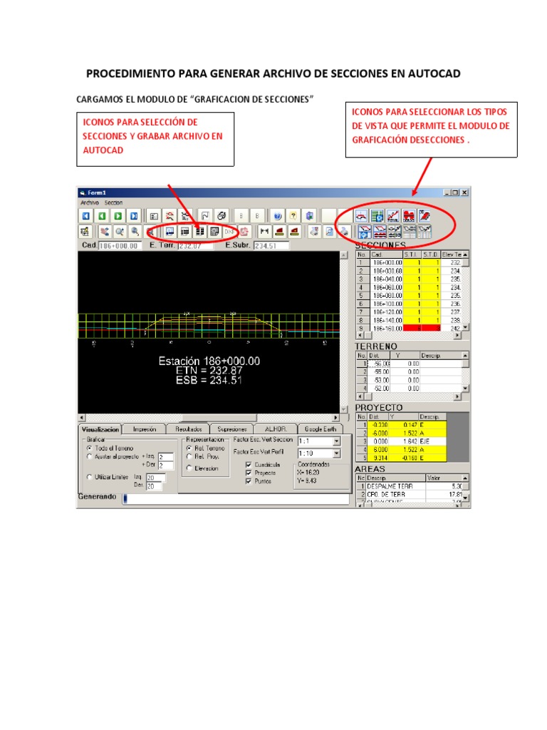 Guía de Secciones en AutoCAD | PDF