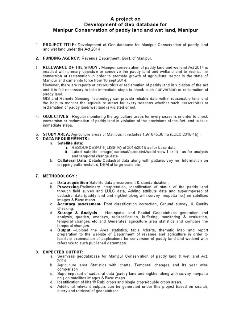 Project Proposal Agriculture | PDF