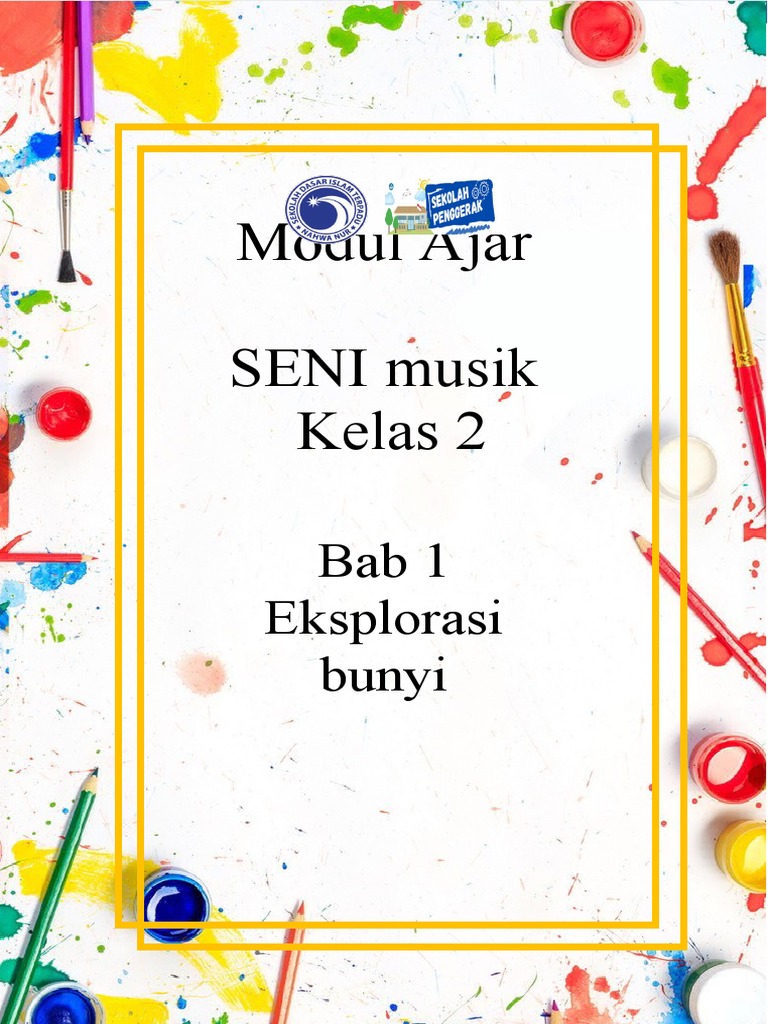 MODUL AJAR SENI MUSIK EKSPLORASI BUNYI - Salin | PDF | Seni