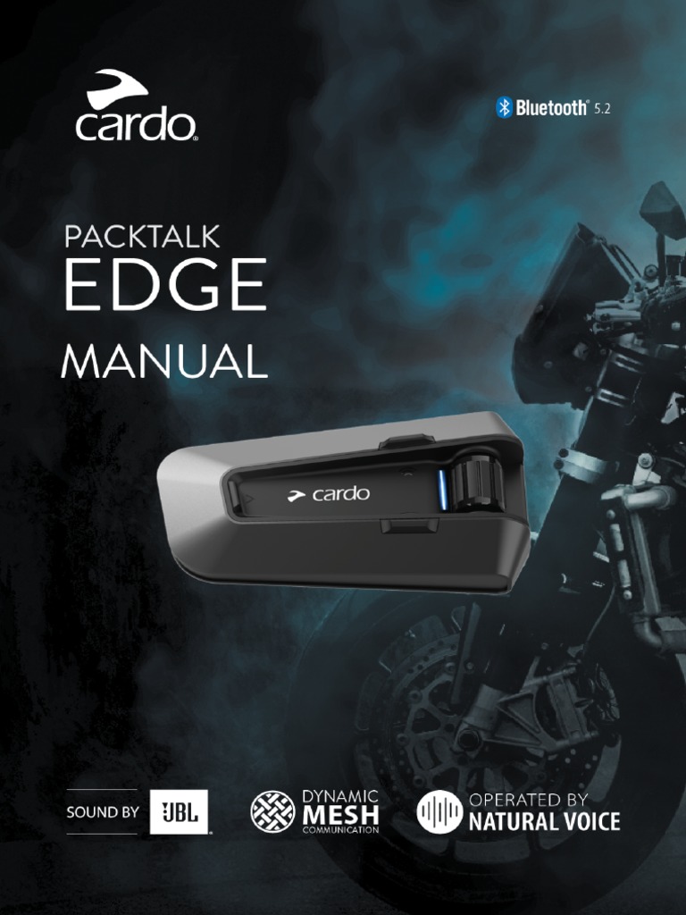 Packtalk Edge Manual | PDF
