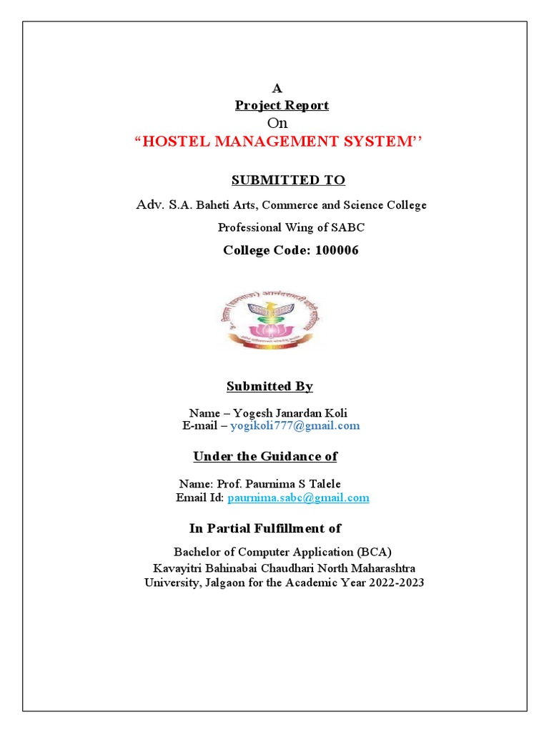 Yogesh New Project FInallll | PDF