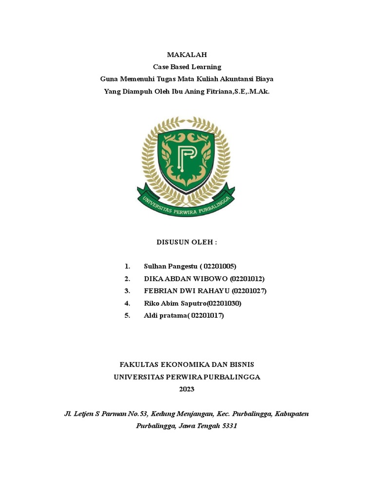 CBL - Akuntasi-Kelompok 4 | PDF