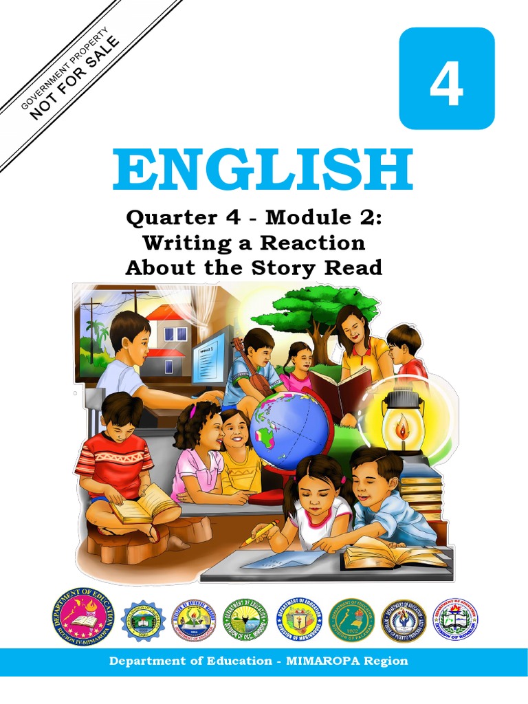 Eng4 Q4 Mod2 Writing A Reaction About The Story Read v4 | PDF