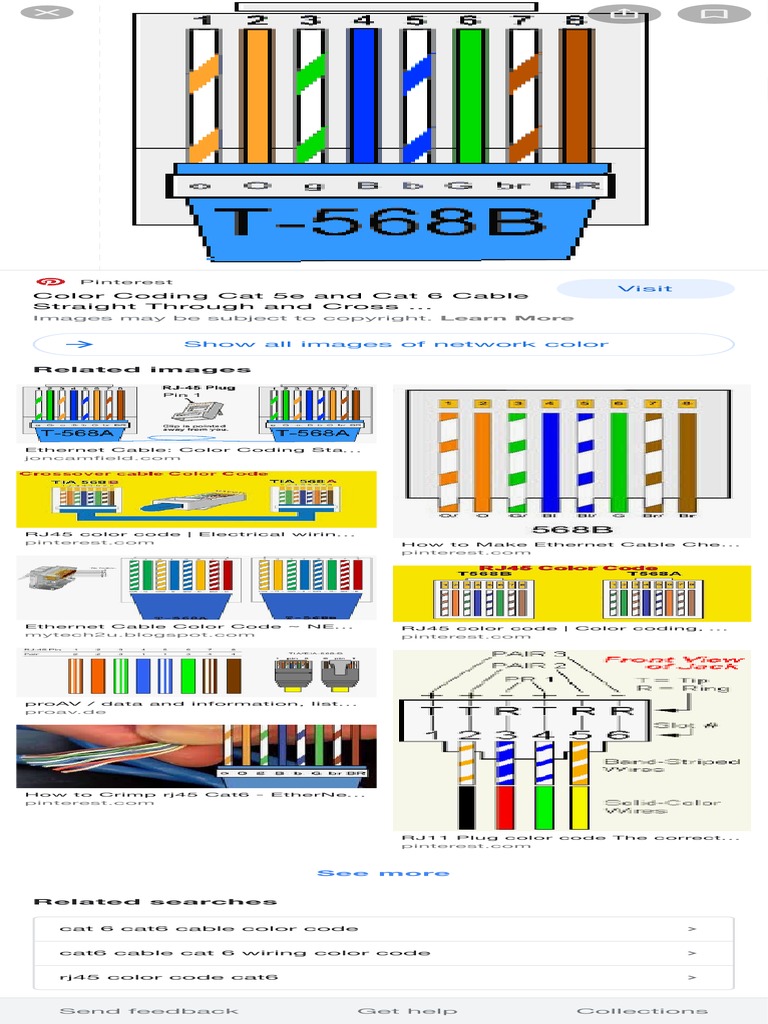 Netwotk Color Diagram | PDF
