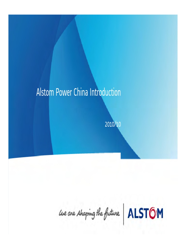 Alstom Presentation 2010 | PDF